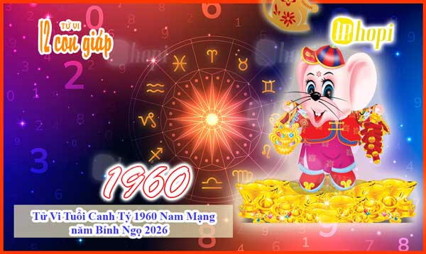 Horoscope for Male Canh Ty 1960 in Binh Ngo 2026
