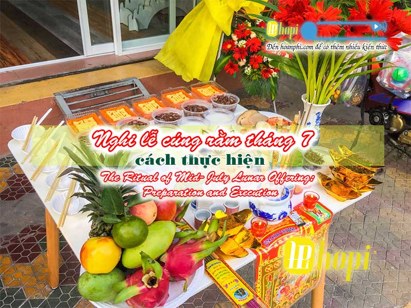 The Ritual of Mid-July Lunar Offering: Preparation and Execution